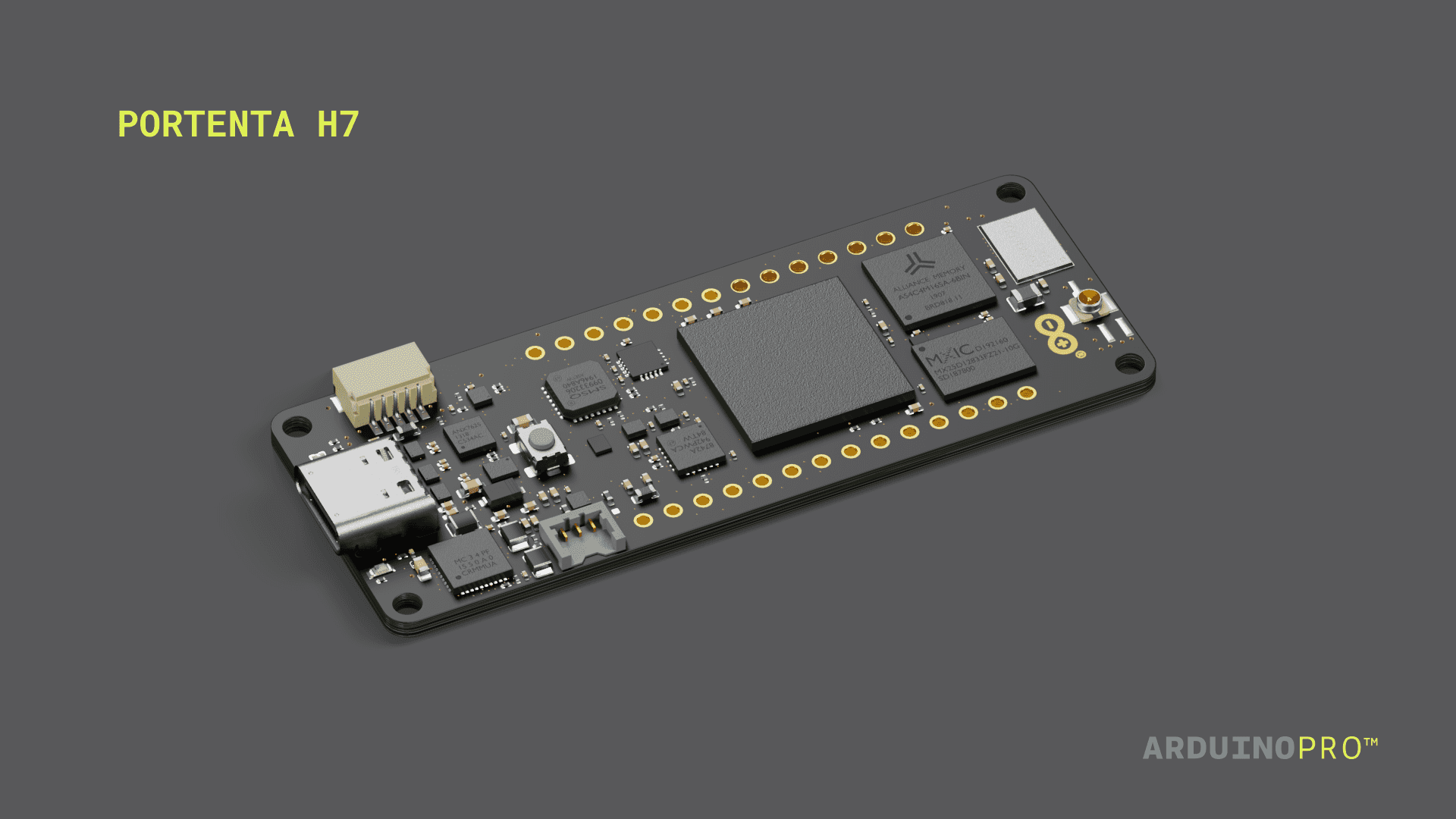 The Portenta H7 The Portenta H7